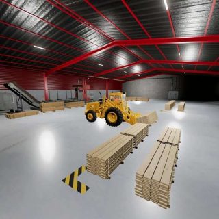 Sawmill v1.1 FS22 Mod | Farming Simulator 22 Mod