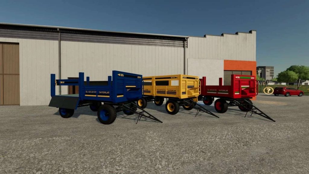 Sayginlar trailer v1.0 FS22 Mod | Farming Simulator 22 Mod