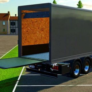 Scania S Box with tailgate v1.0 FS22 Mod | Farming Simulator 22 Mod