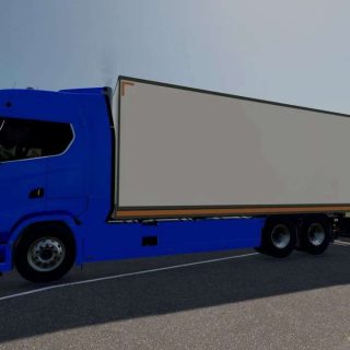 Scania with tail lift v1.0 FS22 Mod | Farming Simulator 22 Mod
