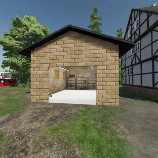 Simple Car Garage v1.0 FS22 Mod | Farming Simulator 22 Mod