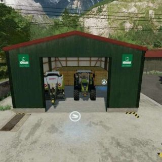 Small Hörmann Garage Incl. Warehouse v1.0.1 FS22 Mod | Farming ...