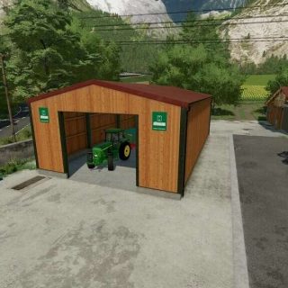 Small Hörmann Garage Incl. Warehouse v1.0.1 FS22 Mod | Farming ...