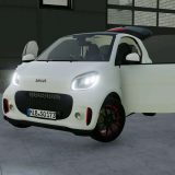 Smart EQ Fortwo Electric 2020 v1.0 FS22 Mod | Farming Simulator 22 Mod