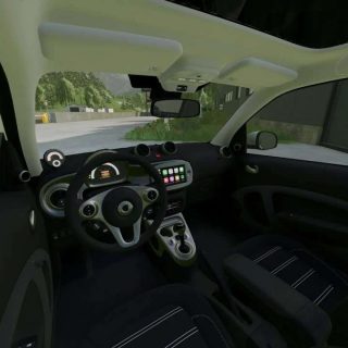 Smart EQ Fortwo Electric 2020 v1.0 FS22 Mod | Farming Simulator 22 Mod