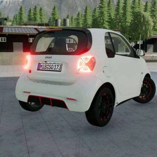 Smart EQ Fortwo Electric 2020 v1.0 FS22 Mod | Farming Simulator 22 Mod