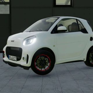 Smart EQ Fortwo Electric 2020 v1.0 FS22 Mod | Farming Simulator 22 Mod