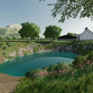 Split Mountain Ranch v1.0 FS22 Mod | Farming Simulator 22 Mod