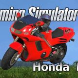 Sport bike Honda NR750 v1.0 FS22 Mod | Farming Simulator 22 Mod