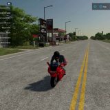 Sport bike Honda NR750 v1.0 FS22 Mod | Farming Simulator 22 Mod