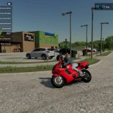 Sport bike Honda NR750 v1.0 FS22 Mod | Farming Simulator 22 Mod