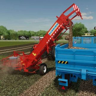 Sugar Beet Harvester Pack v1.0 FS22 Mod | Farming Simulator 22 Mod