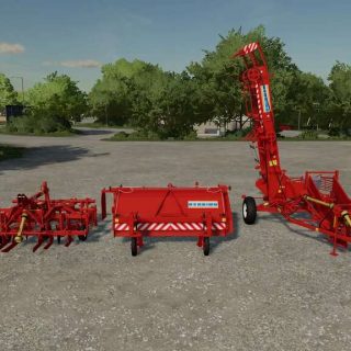 Sugar Beet Harvester Pack v1.0 FS22 Mod | Farming Simulator 22 Mod