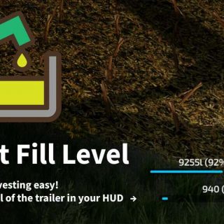 Target Fill Level v2.0 FS22 Mod | Farming Simulator 22 Mod