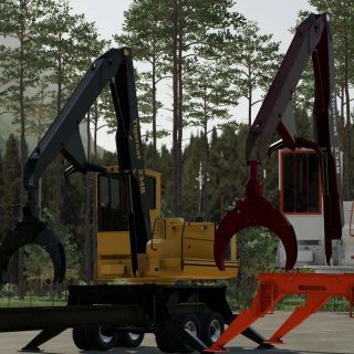 Tigercat 234b knuckle boom v1.0 FS22 Mod | Farming Simulator 22 Mod