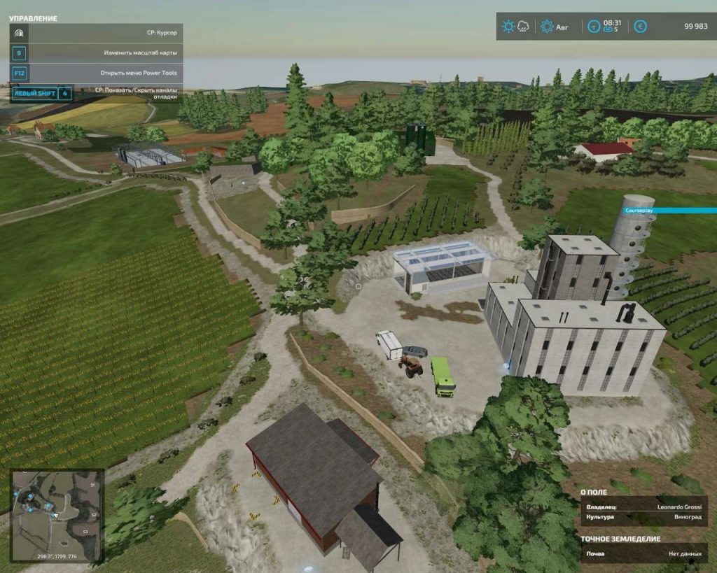 Toscana Map v3.7 FS22 Mod | Farming Simulator 22 Mod