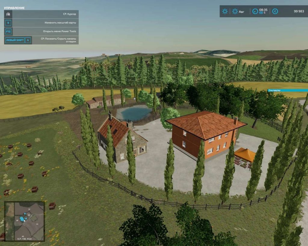 Toscana Map v3.9 FS22 Mod | Farming Simulator 22 Mod