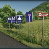 Traffic signs DE 1956 v1.1 FS22 Mod | Farming Simulator 22 Mod