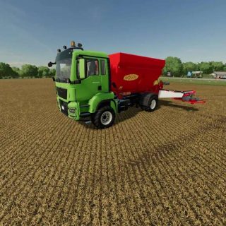 Truck Mounted Spreader v1.0 FS22 Mod | Farming Simulator 22 Mod