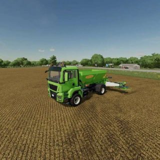 Truck Mounted Spreader v1.0 FS22 Mod | Farming Simulator 22 Mod