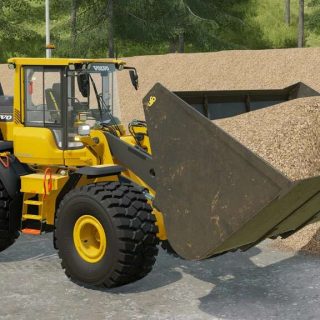 UFO Lightmaterialbucket v1.0 FS22 Mod | Farming Simulator 22 Mod