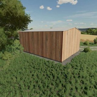UK Style Vehicle Shed v1.0 FS22 Mod | Farming Simulator 22 Mod