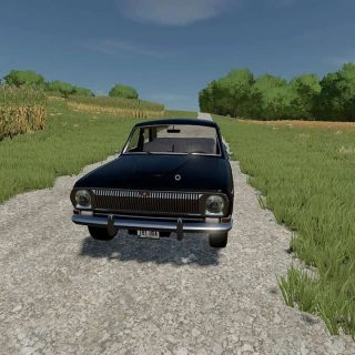 Volga GAZ 24 V1.0 FS22 Mod | Farming Simulator 22 Mod