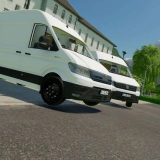 Volkswagen Crafter / MAN TGE v1.1 FS22 Mod | Farming Simulator 22 Mod