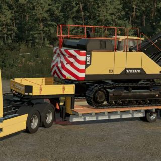 Volvo Ec480E V1.0 FS22 Mod | Farming Simulator 22 Mod