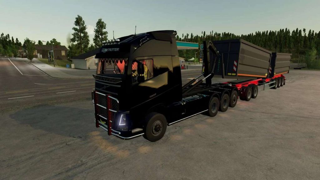 Volvo Hooklift / JYKI Trailer / Container Pack v1.0 FS22 Mod | Farming ...