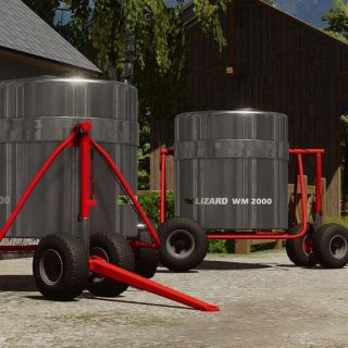 Water/Milk Trailer v1.0 FS22 Mod | Farming Simulator 22 Mod