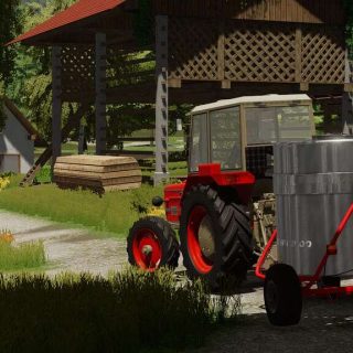 Water/Milk Trailer v1.0 FS22 Mod | Farming Simulator 22 Mod