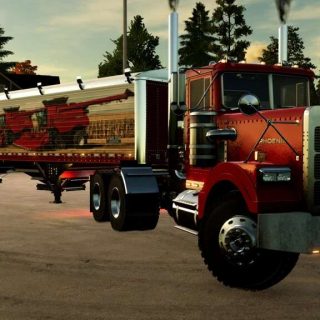 Wilson 53FT Super Hopper v1.0 FS22 Mod | Farming Simulator 22 Mod