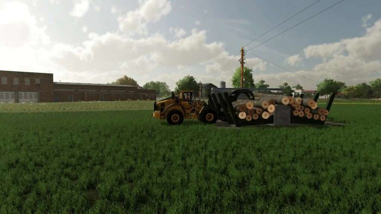 Wood Storage v1.0 FS22 Mod | Farming Simulator 22 Mod