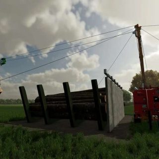 Wood Storage v1.0 FS22 Mod | Farming Simulator 22 Mod