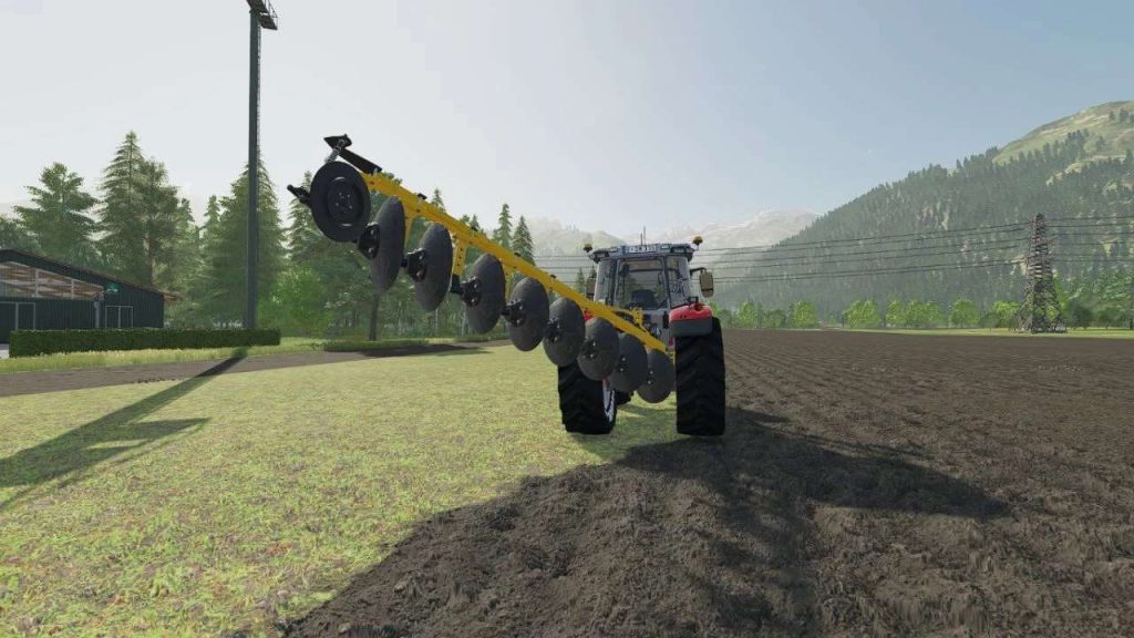 8 Disc Plow v1.0 FS22 Mod | Farming Simulator 22 Mod