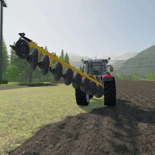 8 Disc Plow v1.0 FS22 Mod | Farming Simulator 22 Mod