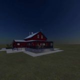 American Canadian FarmHouse v1.3 FS22 Mod | Farming Simulator 22 Mod
