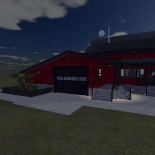 American Canadian FarmHouse v1.3 FS22 Mod | Farming Simulator 22 Mod