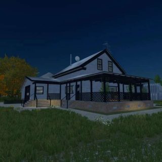 American Farmhouse v1.0 FS22 Mod | Farming Simulator 22 Mod