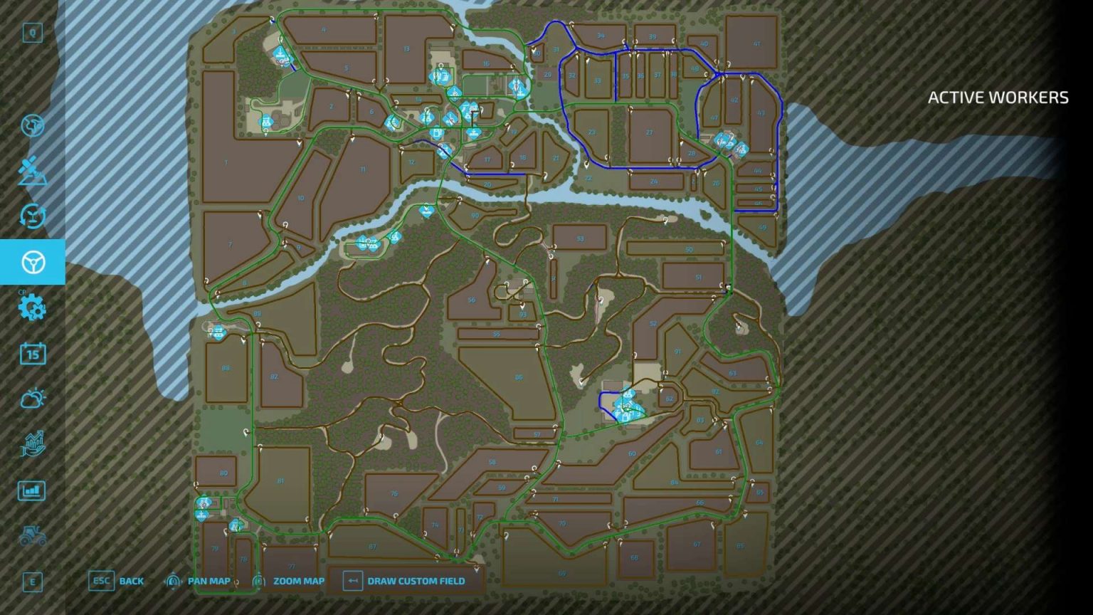 Autodrive Course The Valley The Old Farm v1.0 FS22 Mod | Farming ...