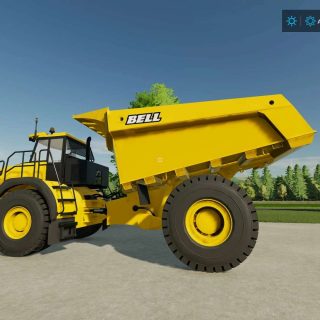Bell Dump truck v1.0 FS22 Mod | Farming Simulator 22 Mod