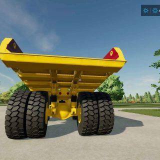 Bell Dump truck v1.0 FS22 Mod | Farming Simulator 22 Mod