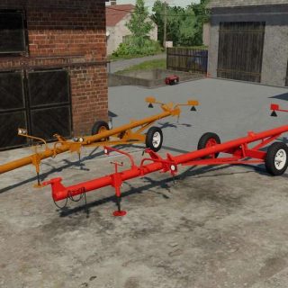 Bizon 4.20m Header Trailers v1.0 FS22 Mod | Farming Simulator 22 Mod
