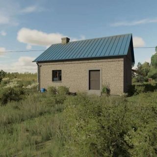Blue House v1.0 FS22 Mod | Farming Simulator 22 Mod