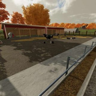 Buildable Feedlot Pack v1.0.0.1 FS22 Mod | Farming Simulator 22 Mod