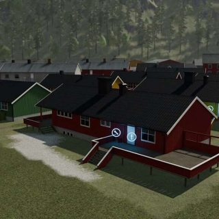 Buildings Of Norway v1.0.2.5 FS22 Mod | Farming Simulator 22 Mod
