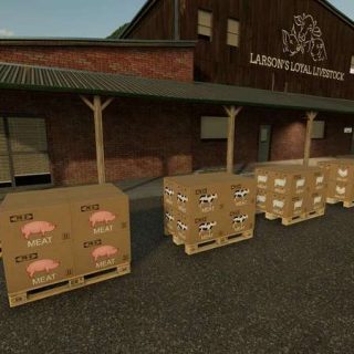 Butcher shop v1.0.0.4 FS22 Mod | Farming Simulator 22 Mod