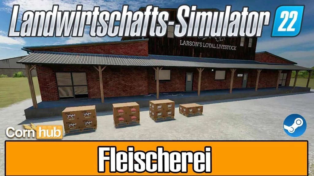 Butcher shop v1.0.0.5 FS22 Mod | Farming Simulator 22 Mod