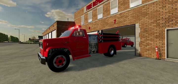 C70 Fire Engine Mods | Farming Simulator 22 Mods